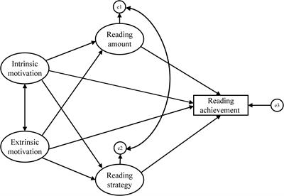 Frontiers | Reading Amount and Reading Strategy as Mediators of the Effects of Intrinsic and ...